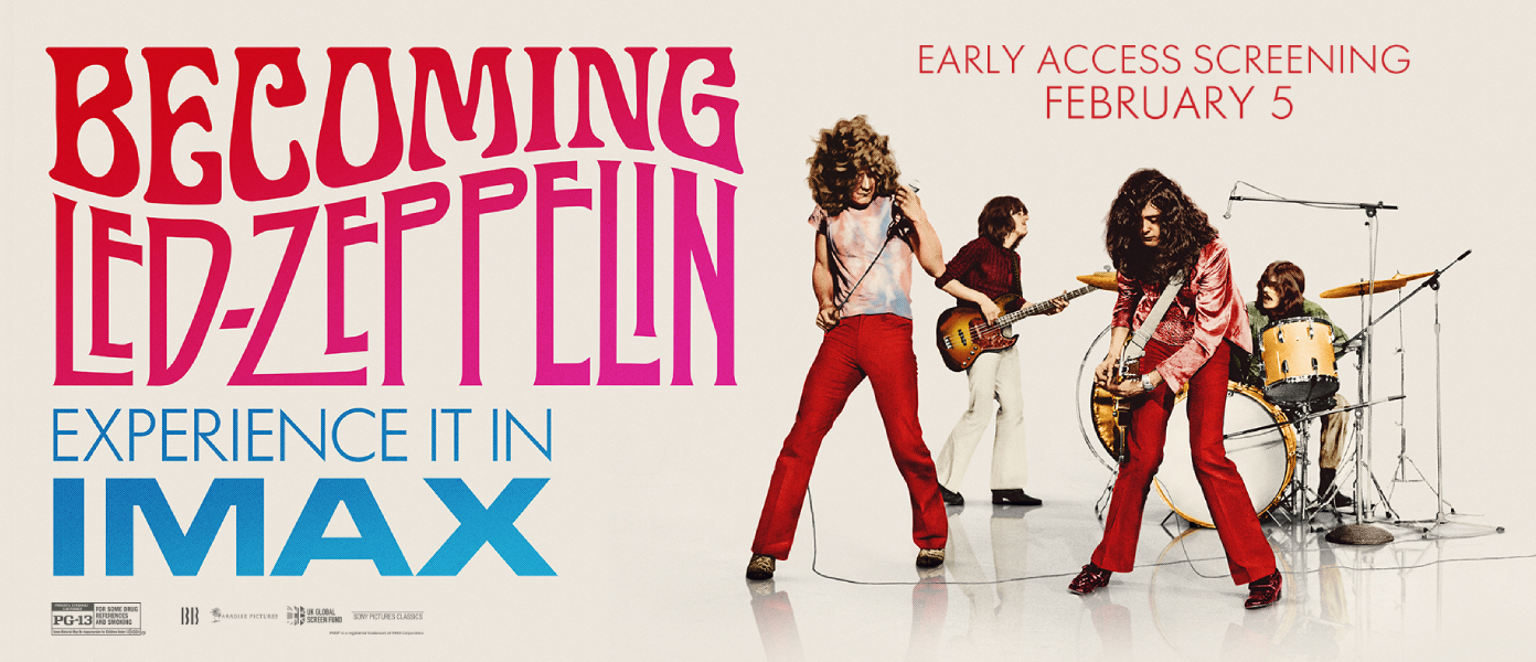 “Becoming Led Zeppelin” To Be Released Exclusively In IMAX Theaters In ...